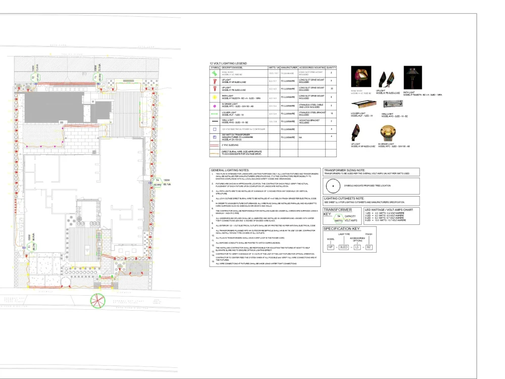 Landscape lighting design and electric plan | Upwork