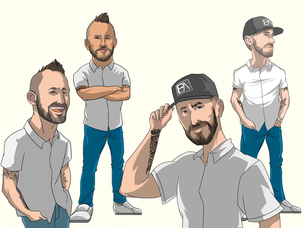 Anime, Comic, Vector Style Character Design | Upwork