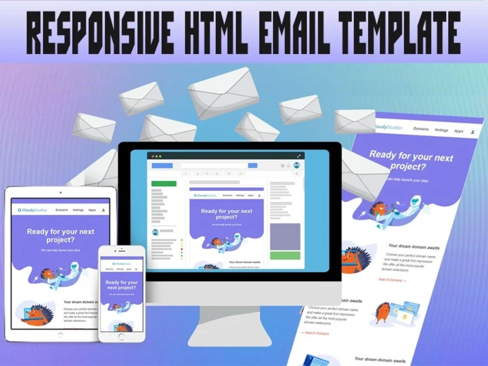 Responsive Custom HTML Email Template/Newsletter | Upwork