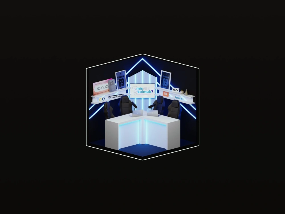 3d isometric setup with clean topology and fast delivery | Upwork