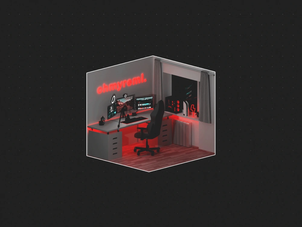 3d isometric setup with clean topology and fast delivery | Upwork