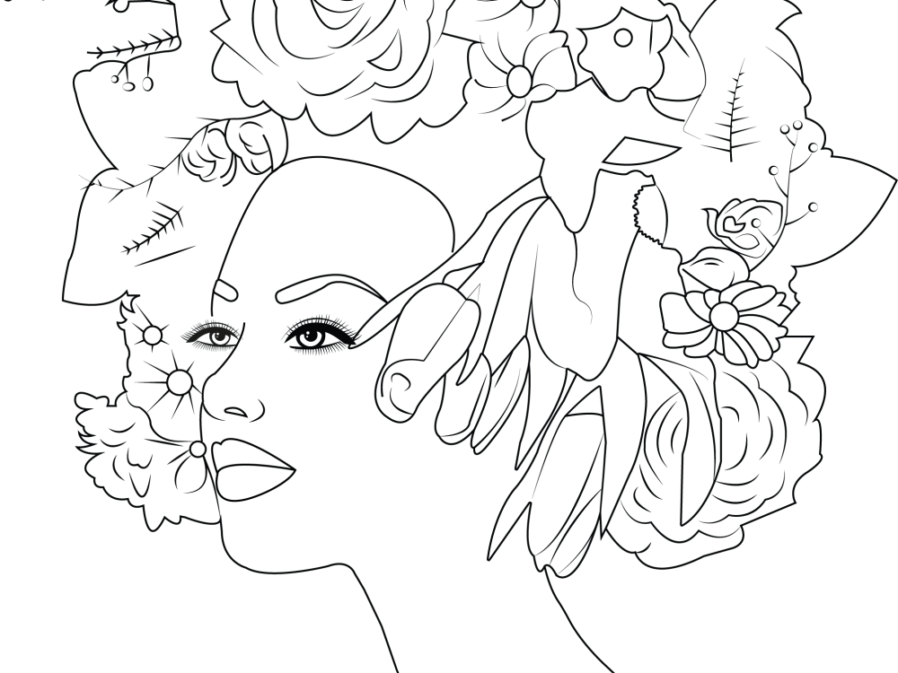 Unique line art, out line illustration | Upwork