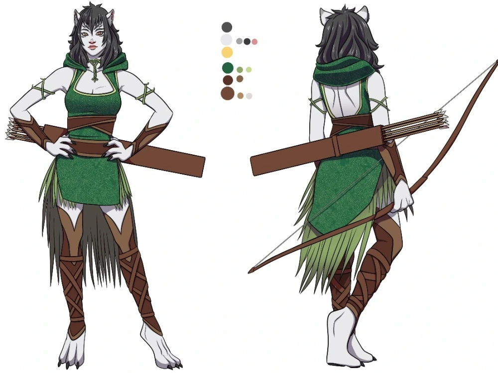 A Character Design Sheet for your story/idea | Upwork