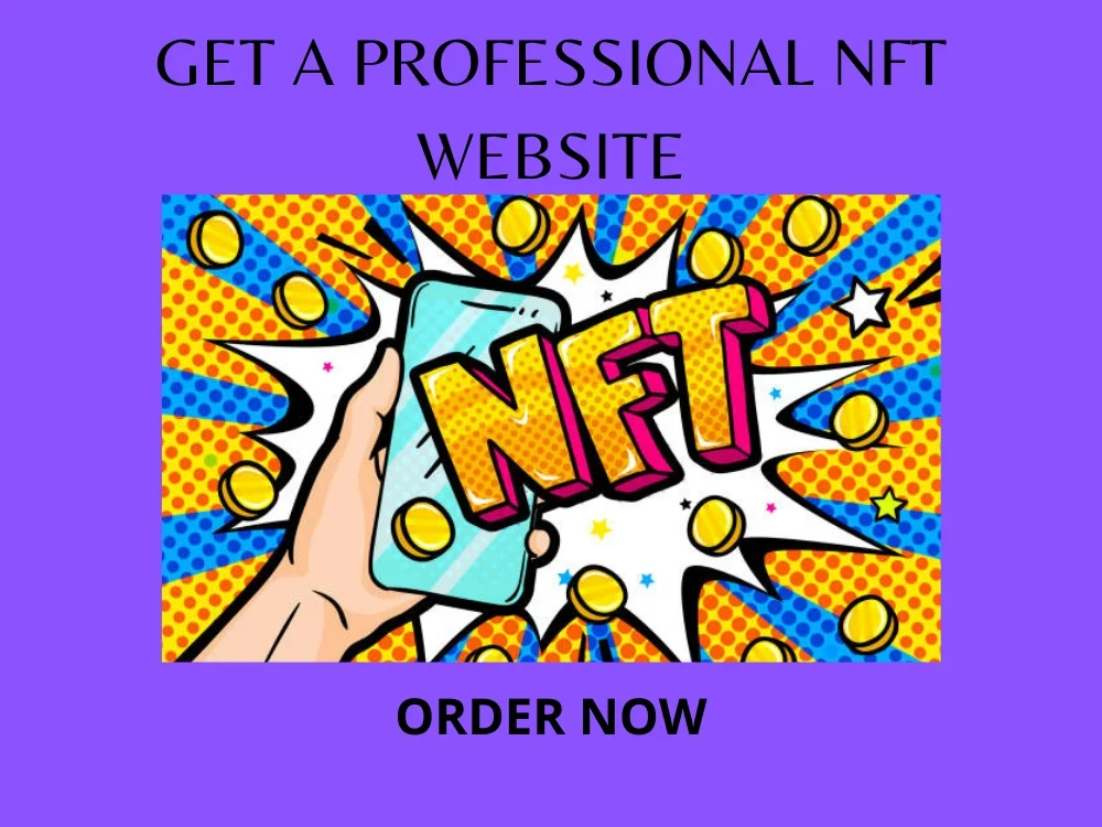 Nft arts and nft website for your nft collection | Upwork