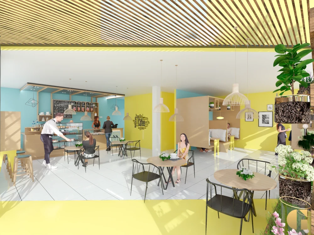 An attractive commercial premises design | Upwork