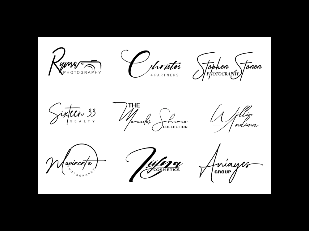 Design professional handwritten signature or logo | Upwork
