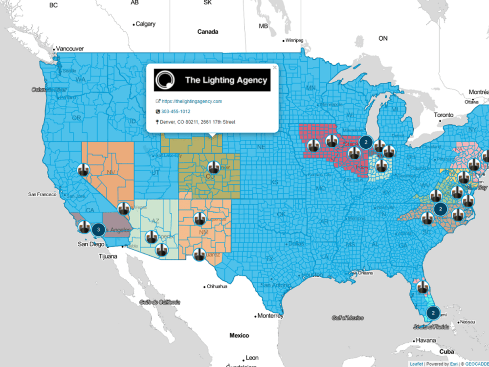 А web interactive map with Leaflet and Mapbox | Upwork