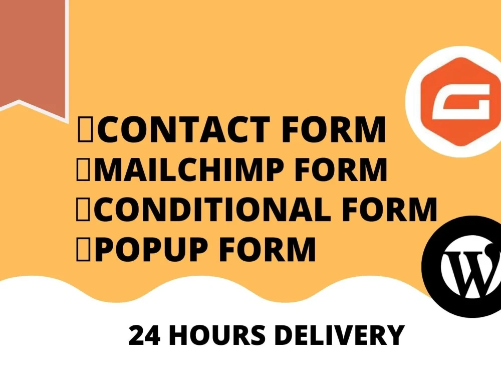 Any custom wordpress form by gravity form | Upwork