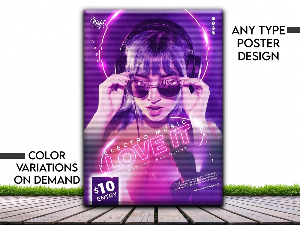 Fantastic, creative event posters design and business poster design | Upwork