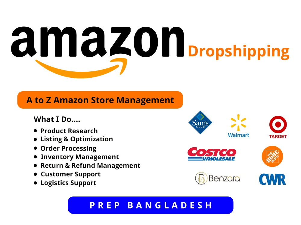 Amazon Dropshipping Store Management Services | Upwork