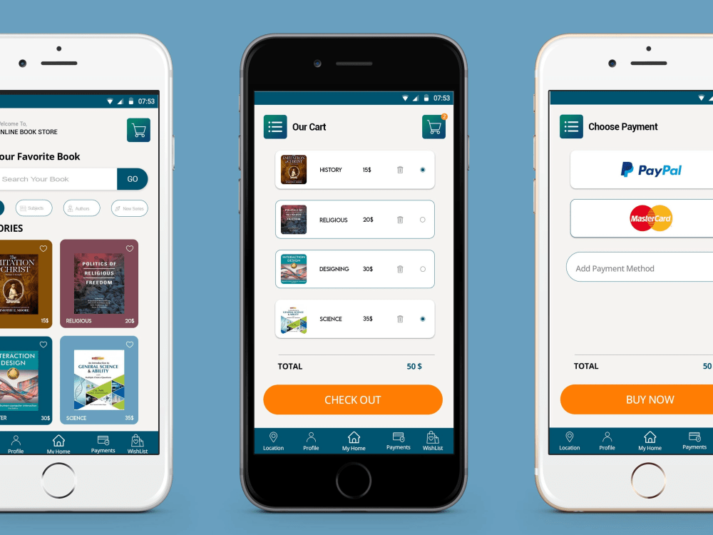 A modern mobile app ui ux design | Upwork