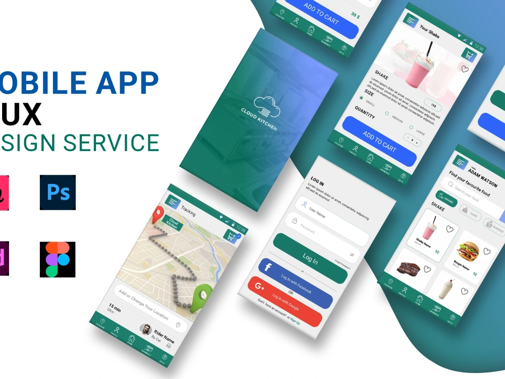 Attractive, unique, and professional Mobile App UI UX design | Upwork