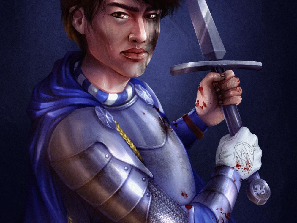 Medieval fantasy character illustration | Upwork