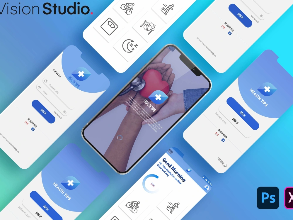 A fantastic and unique Mobile App UI UX Design | Upwork
