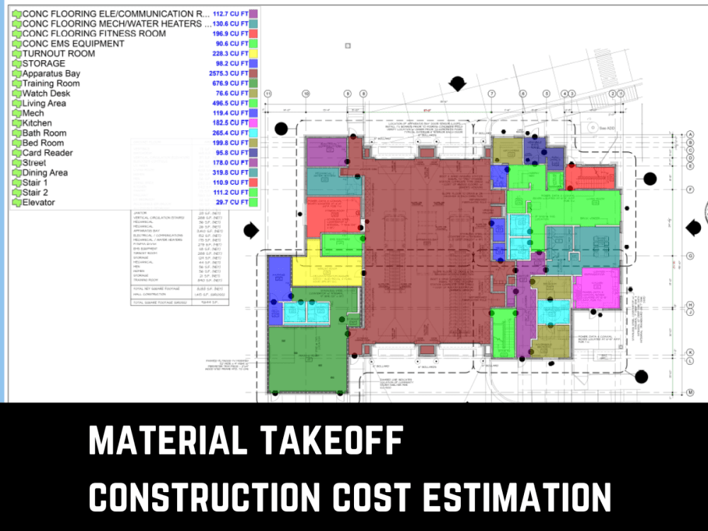 Material Takeoff And Construction Cost Estimation Using Planswift Upwork
