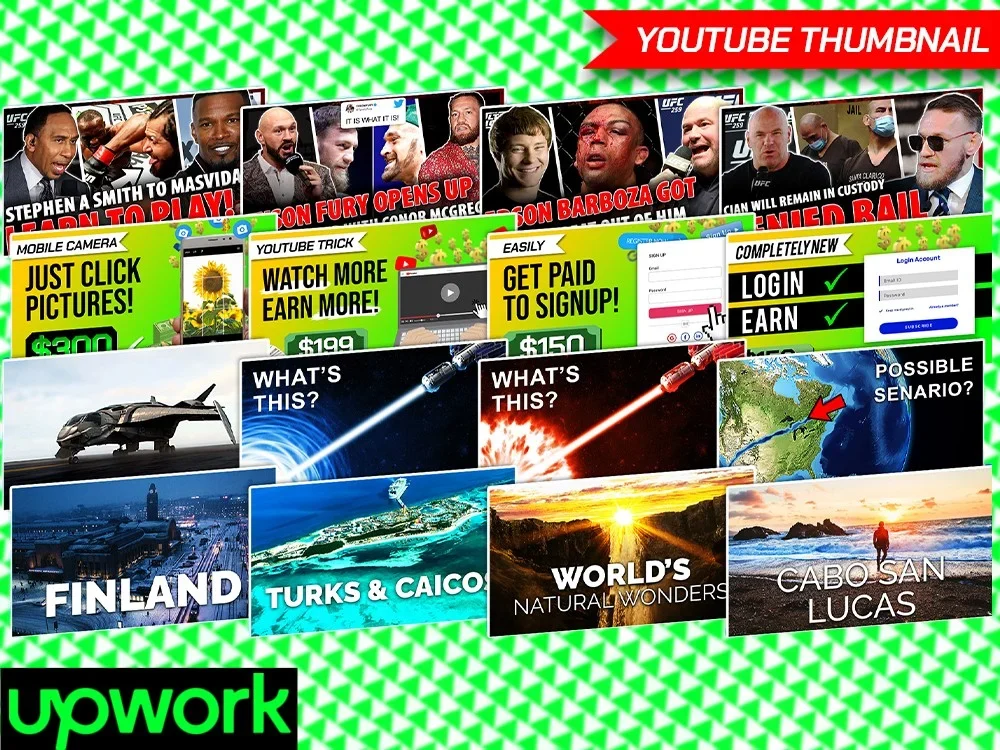 Clickable YouTube Thumbnail with Great Design & Optimized for The Click ...