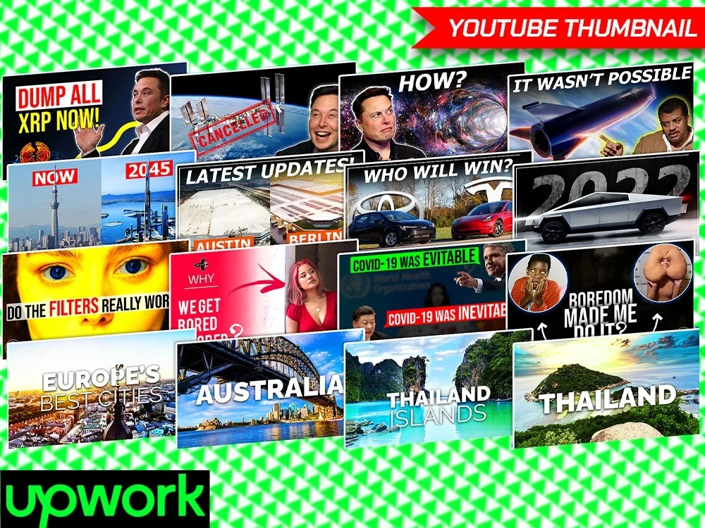Clickable YouTube Thumbnail with Great Design & Optimized for The Click ...