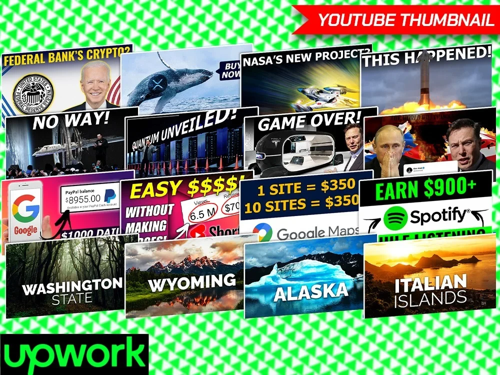 Clickable YouTube Thumbnail with Great Design & Optimized for The Click ...