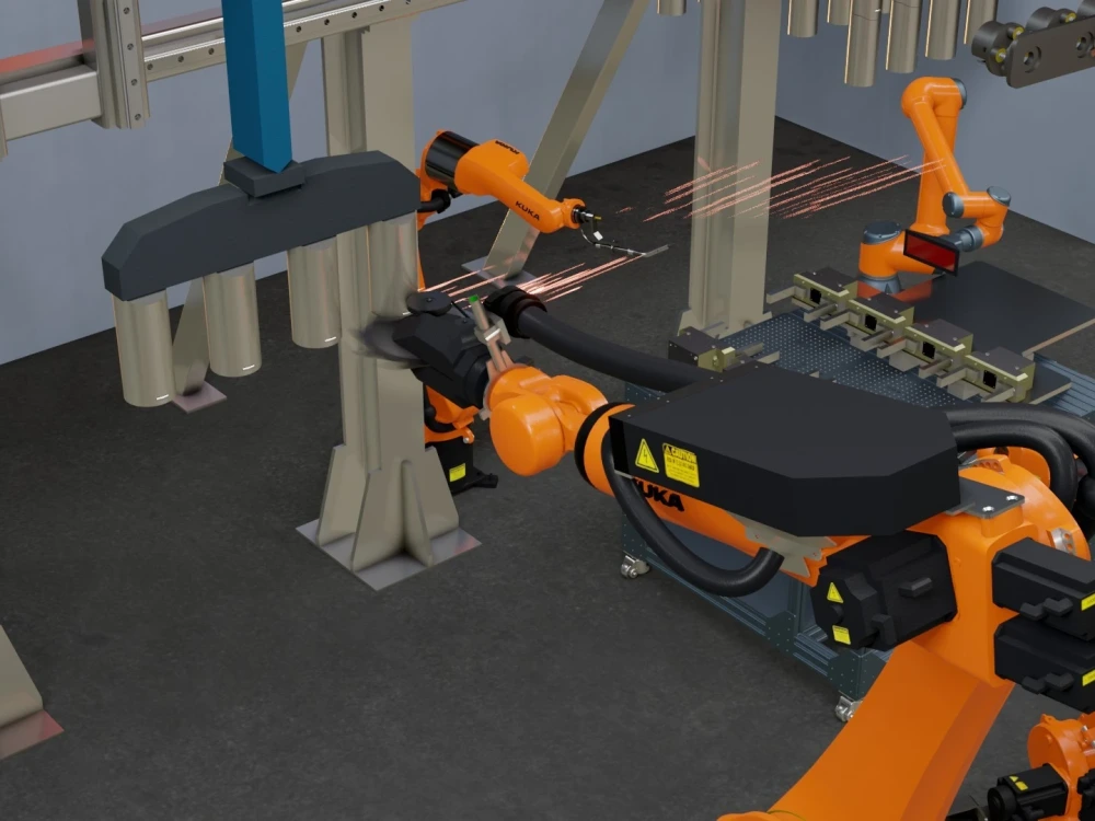 A 3D Machine Design, 2D Manufacturing Drawings, and 3D Mechanical ...