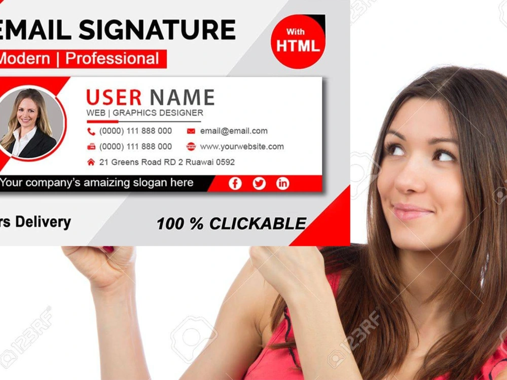 Design and code your email signature in HTML | Upwork