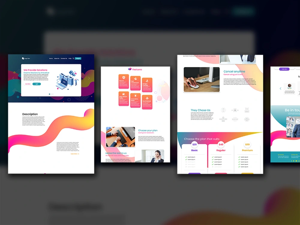 Responsive website design UI UX | Upwork