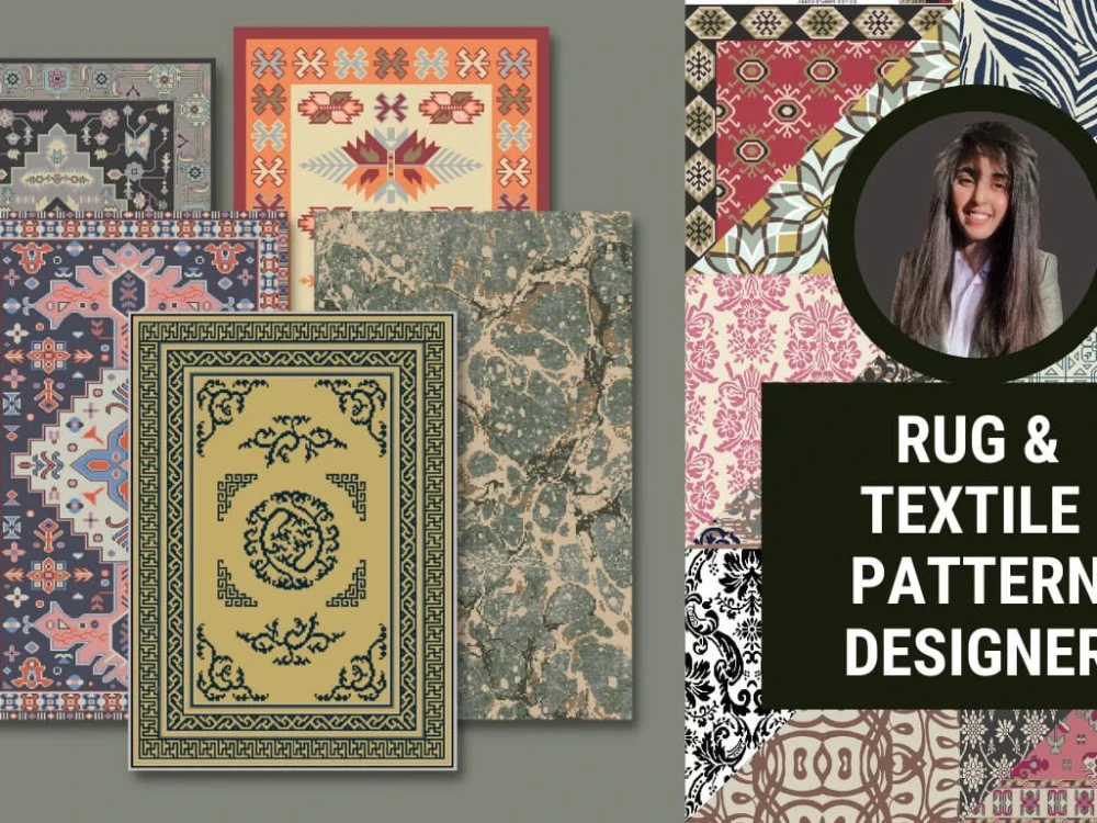 Textile print design, seamless pattern design, and pattern design | Upwork