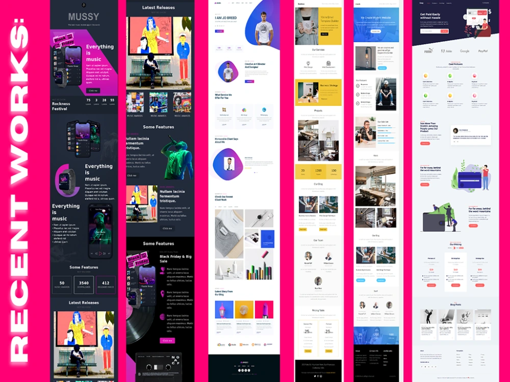 PSD, xd, figma to HTML using Tailwind CSS / Bootstrap | Upwork