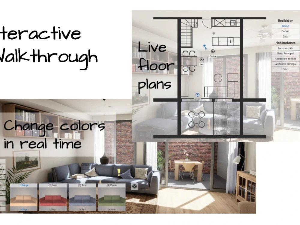 A tremendous interactive architectonic walkthrough by UnrealEngine | Upwork