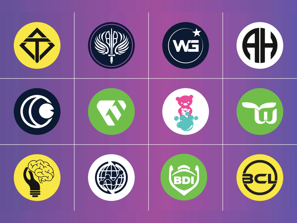 Crypto cryptocurrency token coin blockchain minimalist app icon logo ...