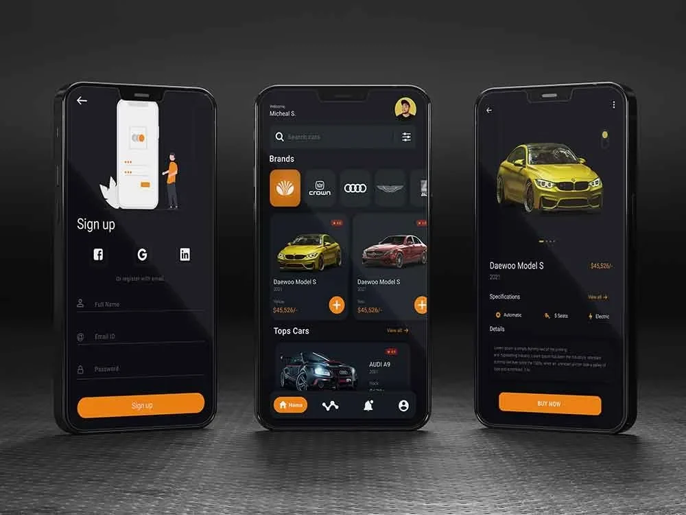 Unique and modern mobile app ui ux design | Upwork