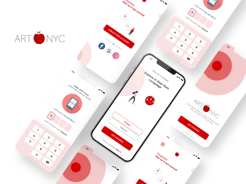 A mobile app UI UX Design | Upwork