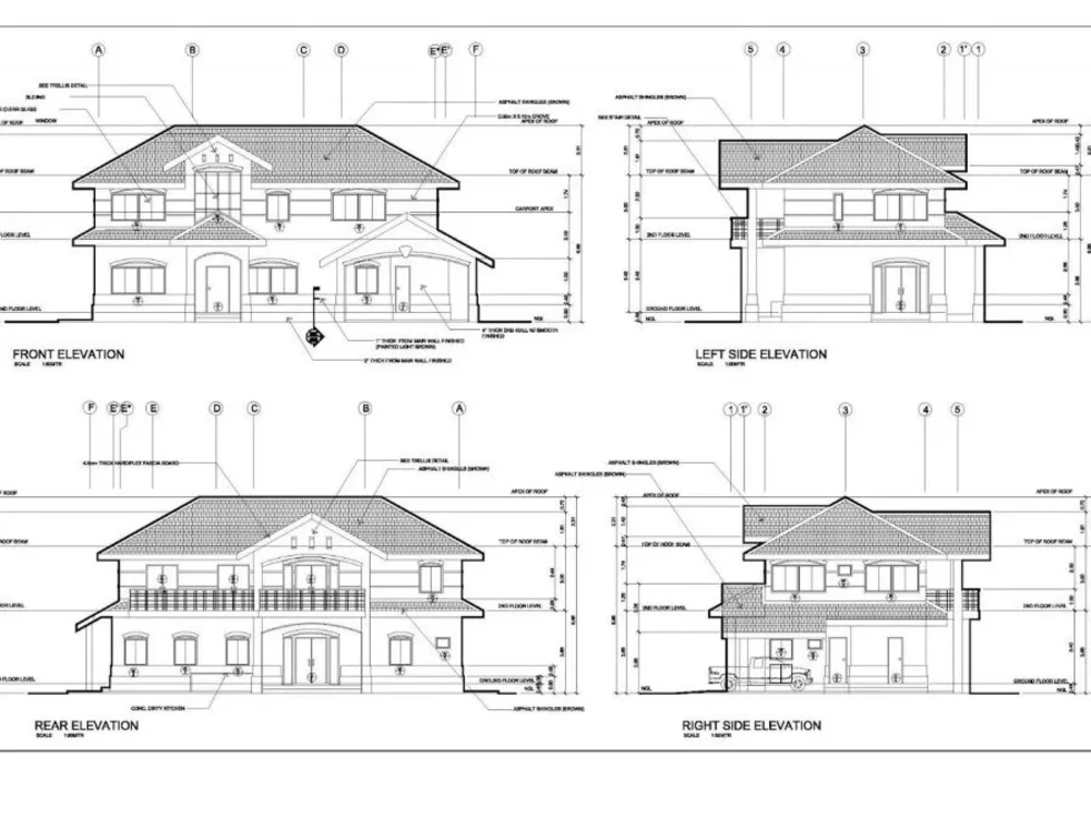 Architectural working drawings in Autocad | Upwork