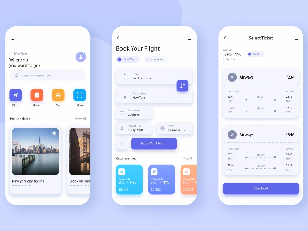 Outstanding professional mobile app UI/UX design | Upwork