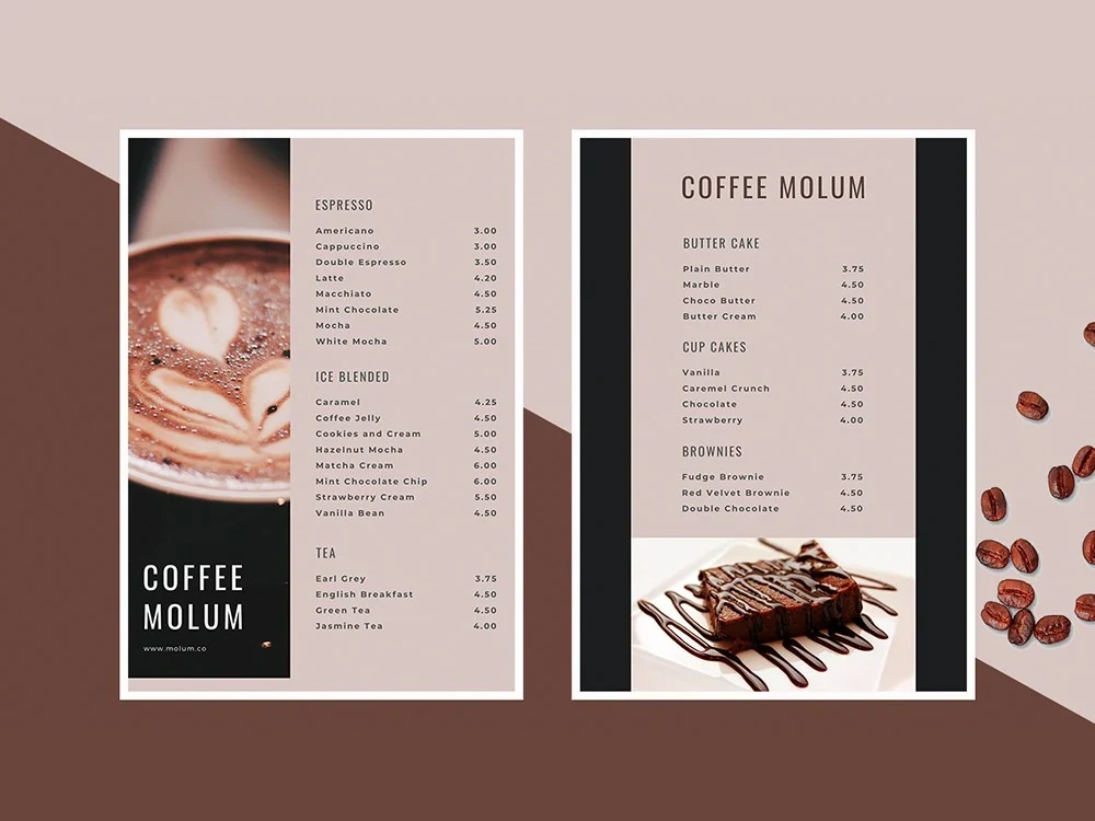 The restaurant menu, food menu, and menu board design | Upwork