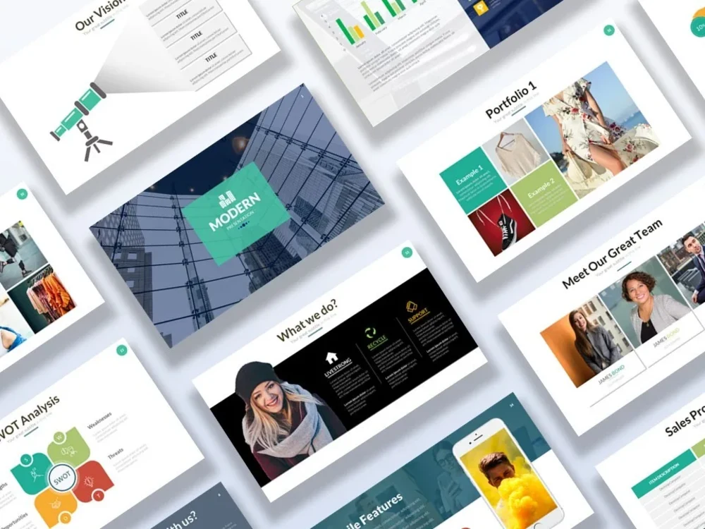 A modern designed PowerPoint deck/presentation | Upwork