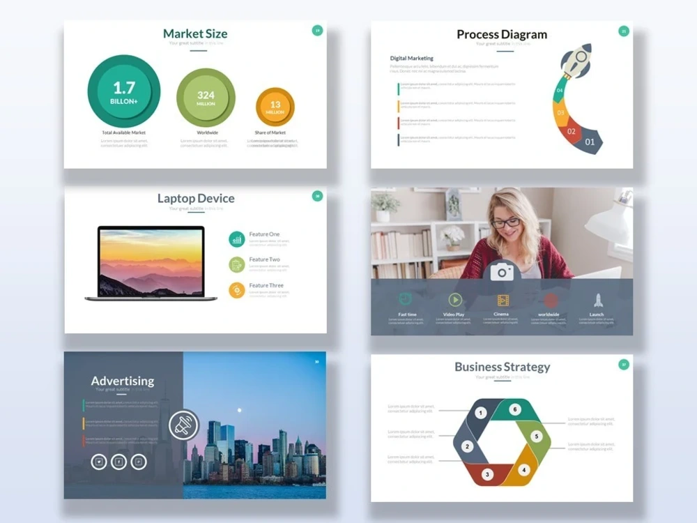 A modern designed PowerPoint deck/presentation | Upwork