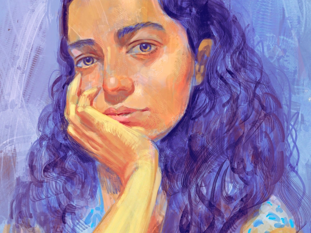 A very cool digital portrait drawing | Upwork