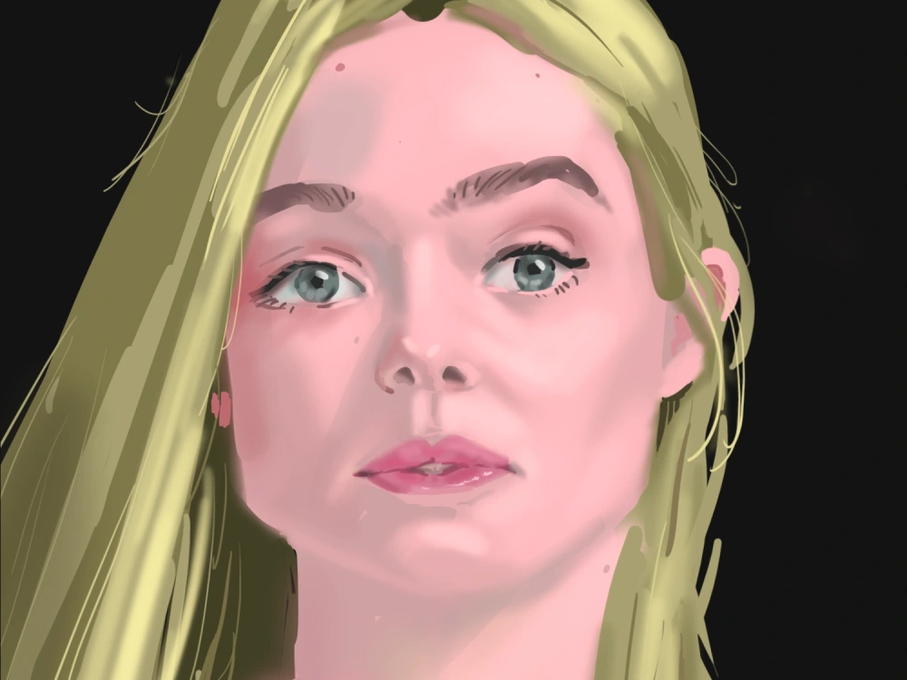 A very cool digital portrait drawing | Upwork