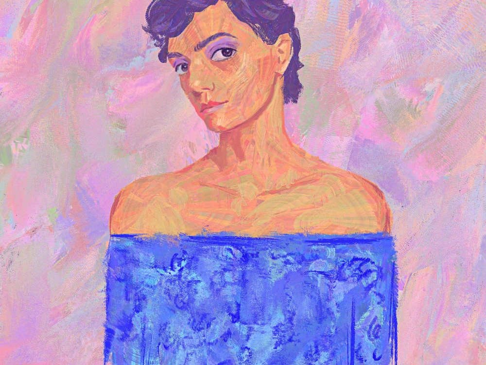 A very cool digital portrait drawing | Upwork