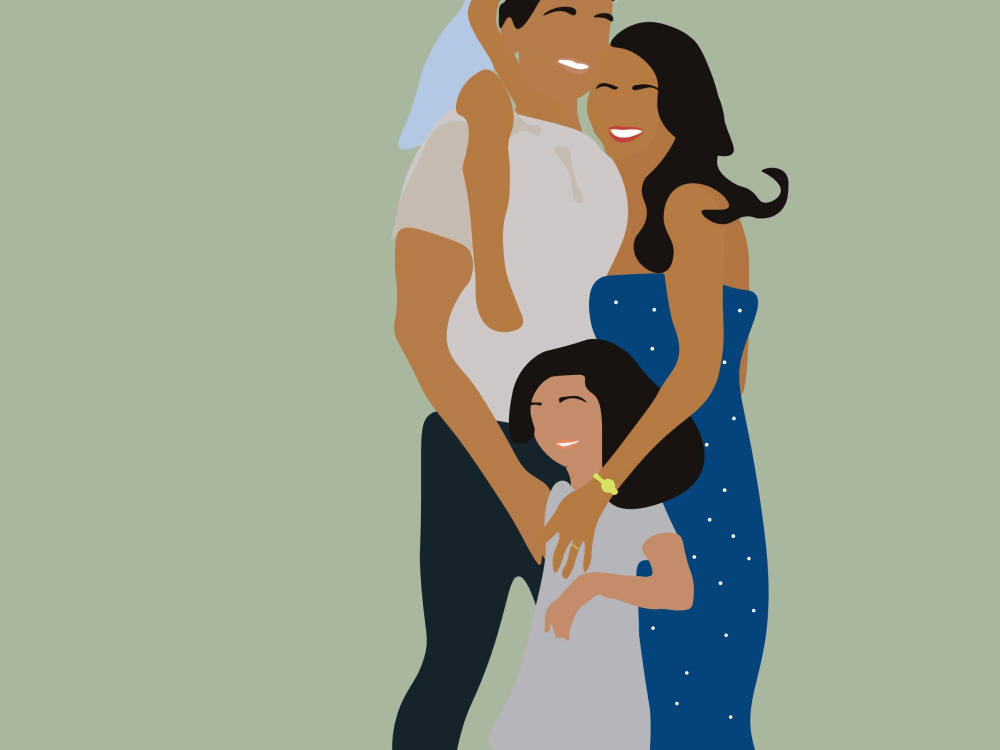 Faceless, minimalist digital portrait illustration | Upwork