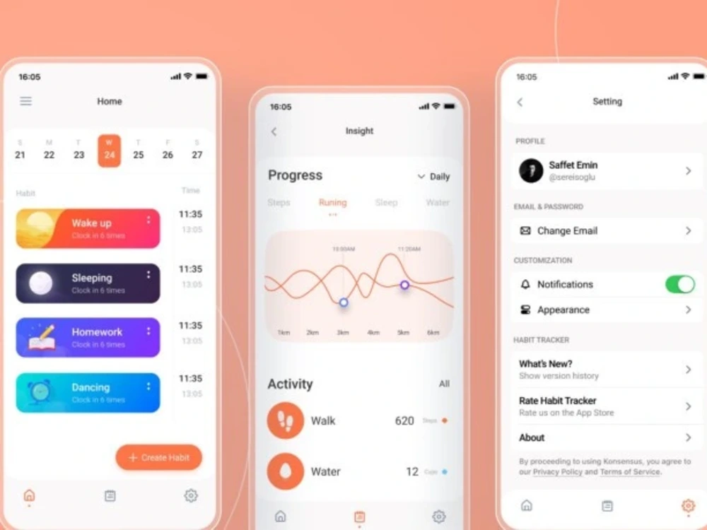 A unique and creative mobile app UI UX design. | Upwork