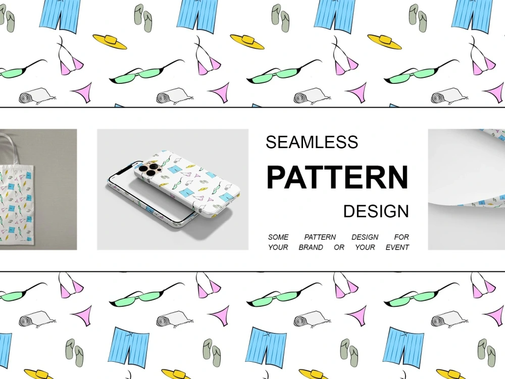 A unique seamless pattern design | Upwork