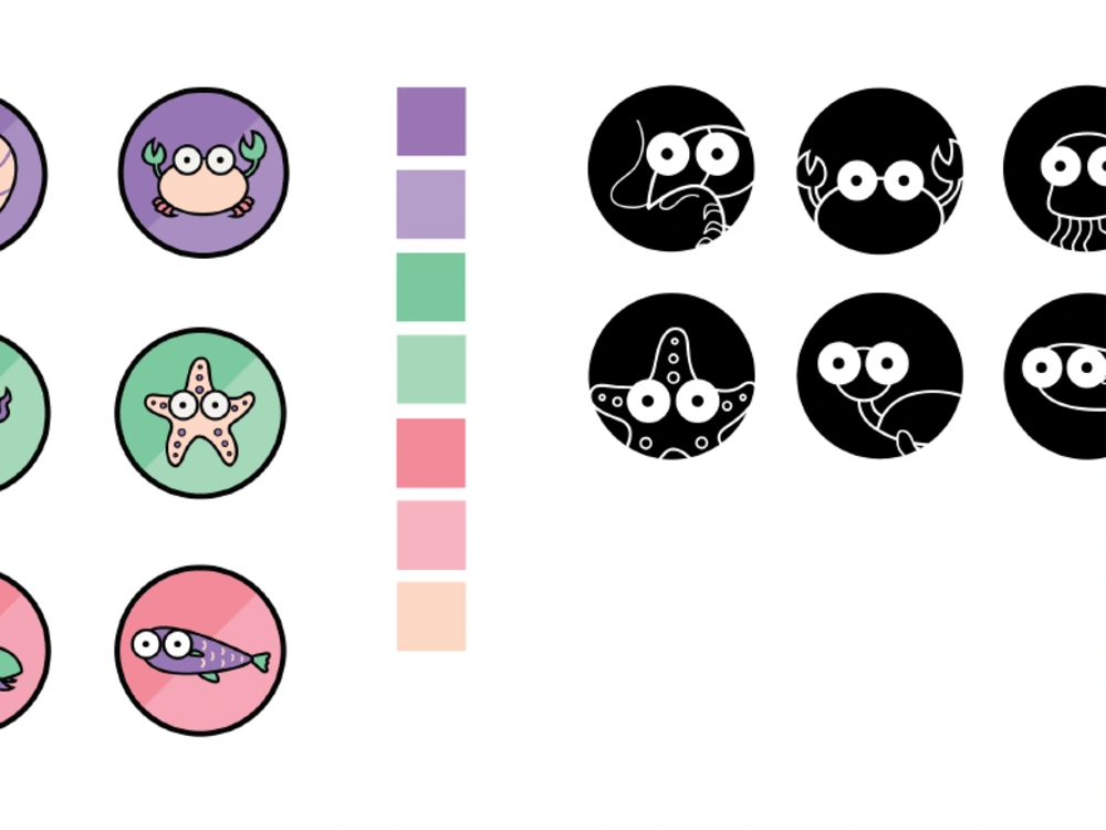 Set of unique vector icons for your brand | Upwork