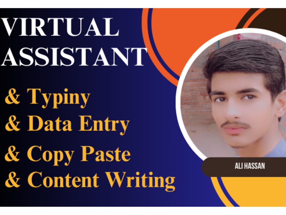 Provide Content writing, Data Entry ,Typing and Copy paste | Upwork