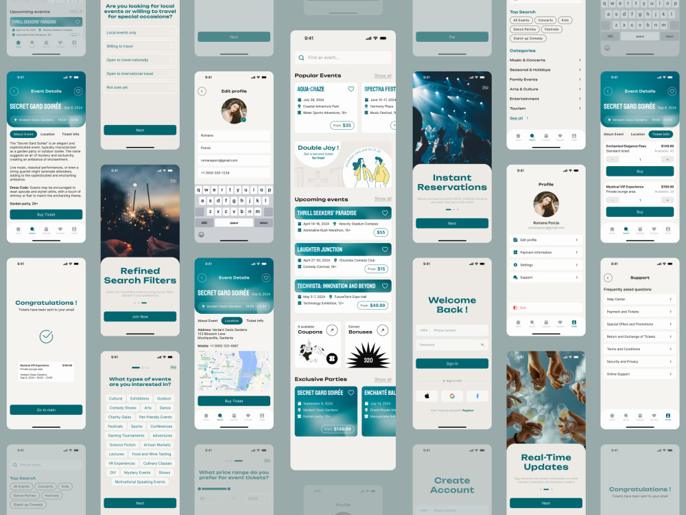 A beautifully crafted mobile UI design in Figma tailored to your needs ...