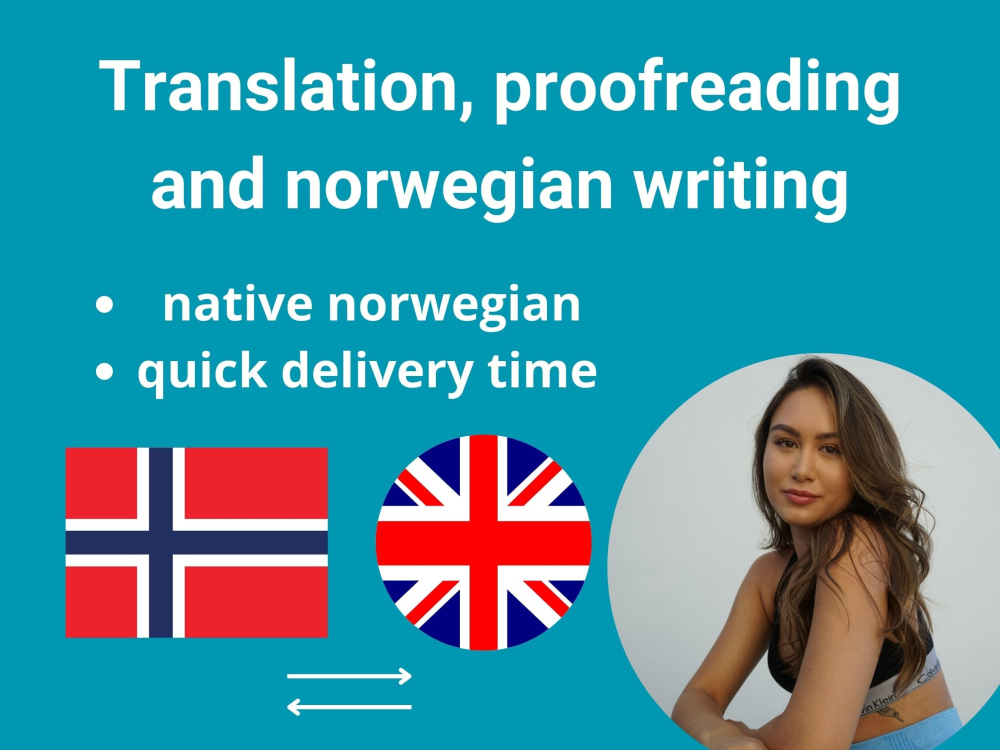 Norwegian translation and proofreading | Upwork