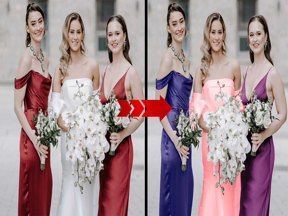 High quality color changing from one to other for product photos | Upwork