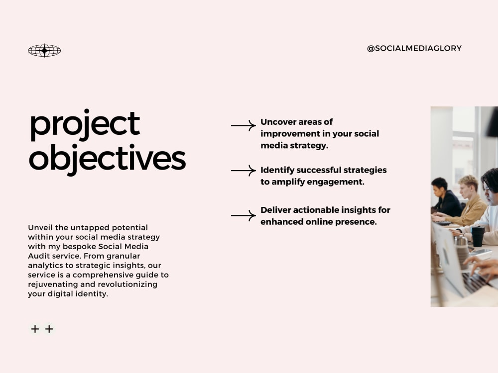 A comprehensive analysis of your current social media presence! | Upwork