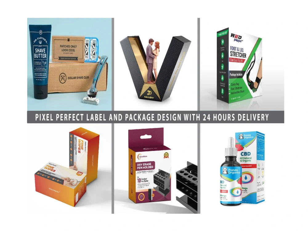 A PIXEL PERECT Label and Package design within 24 hours | Upwork