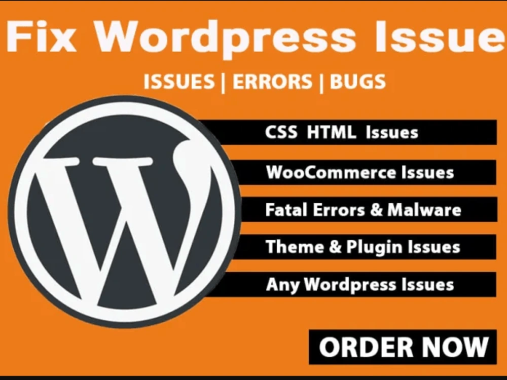A fix errors, edit, update and customize WordPress website | Upwork
